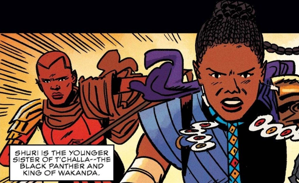 Shuri - Marvel Comic Book Review - Amanja Reads Too Much