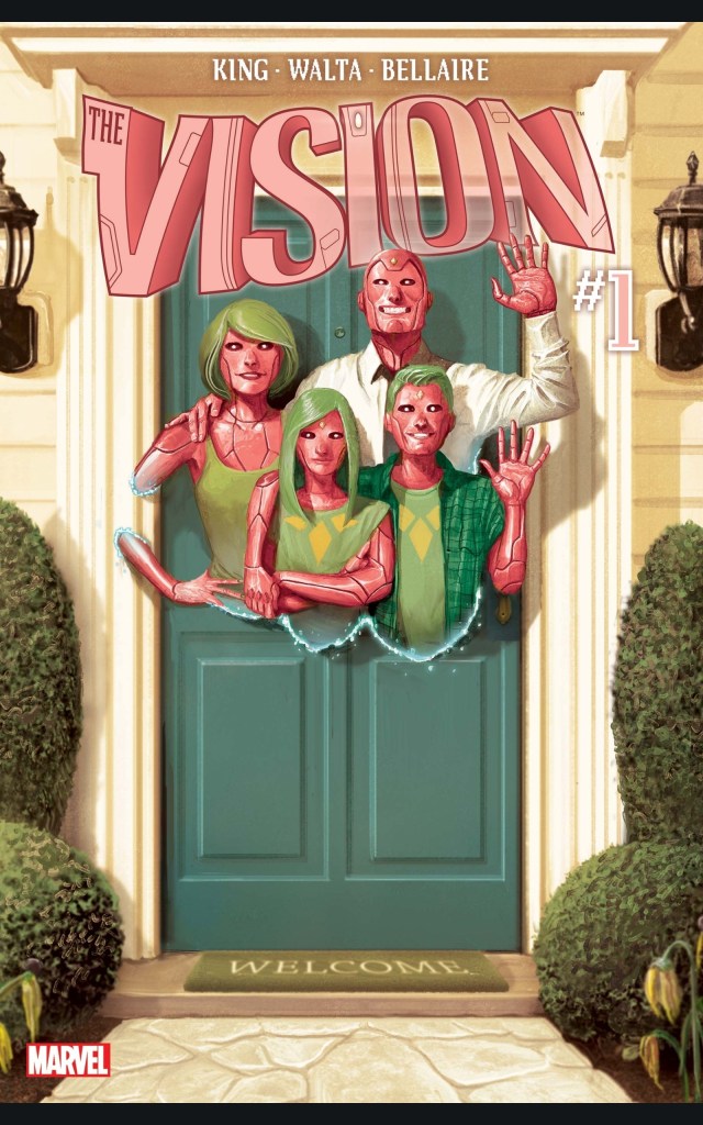 The Vision - Marvel Comic Book Review - Amanja Reads Too Much