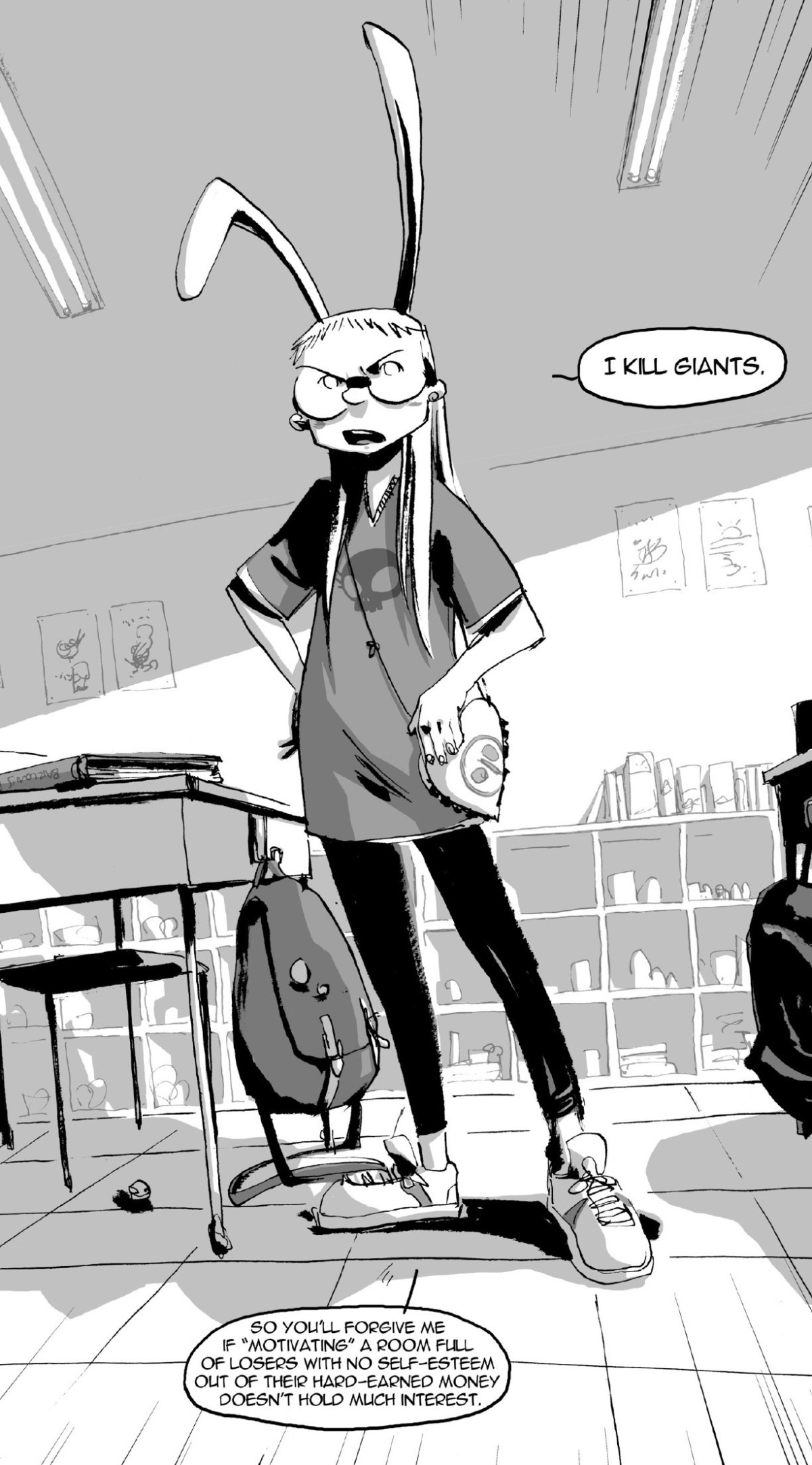 I Kill Giants - Graphic Novel Review and Summary - Amanja Reads Too Much